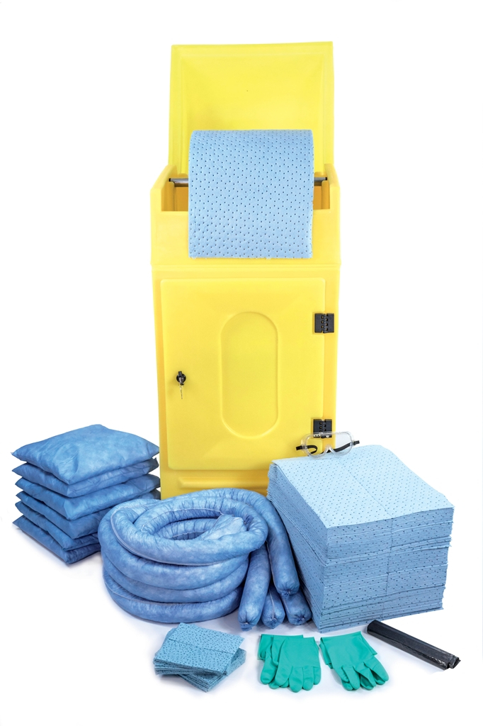 Kit anti-pollution hydrocarbure - Armoire Absorption : 300 L - Delahaye ...