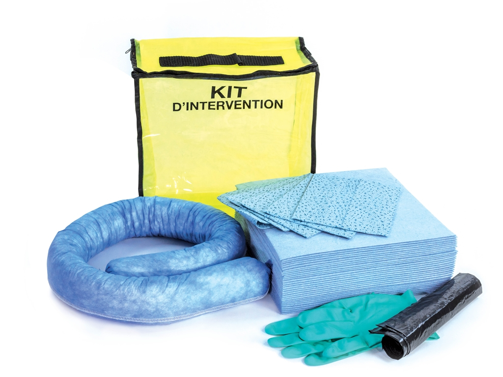 Kit anti-pollution hydrocarbure - Sac Absorption : 20 L - Delahaye ...