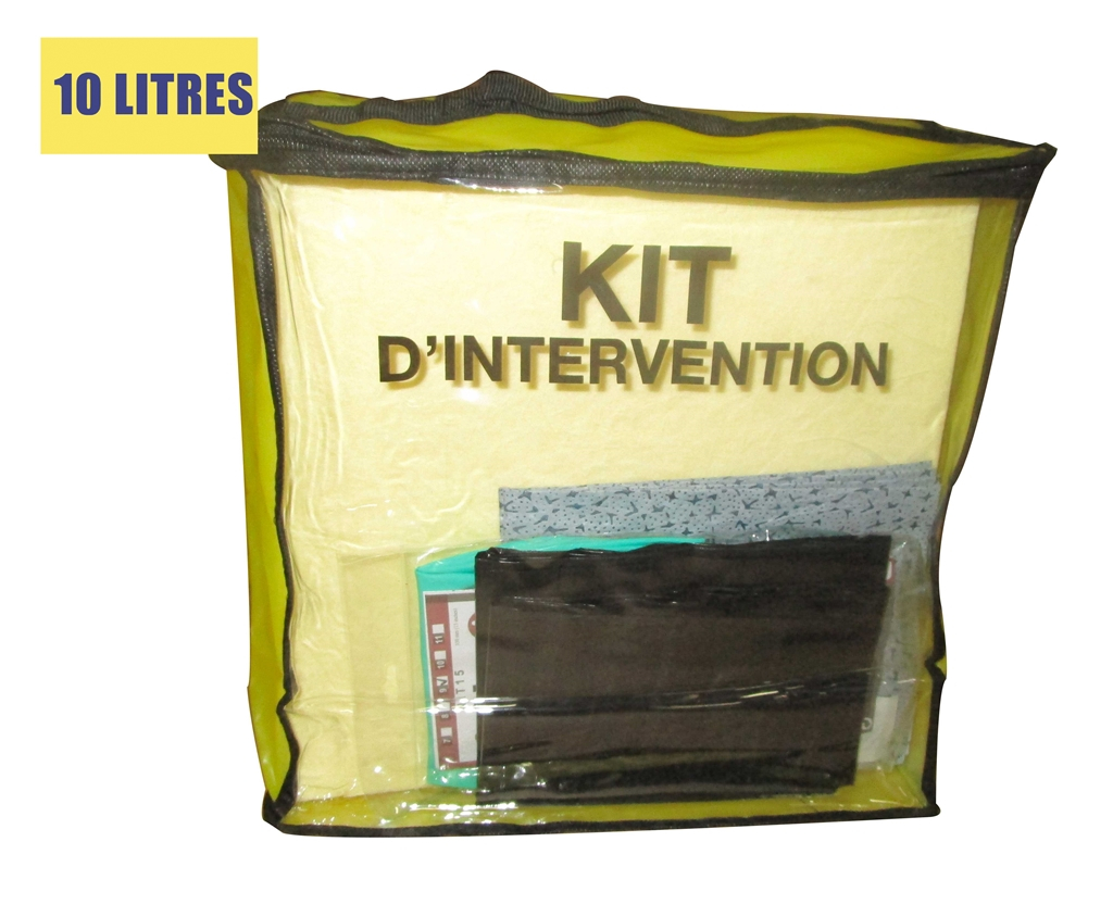 Kit anti-pollution chimique - Sac Absorption : 10 L - Delahaye Industries